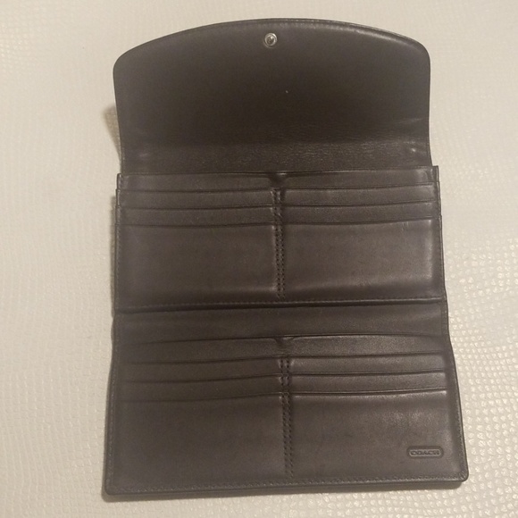Coach | Bags | Coach Mono Wallet | Poshmark